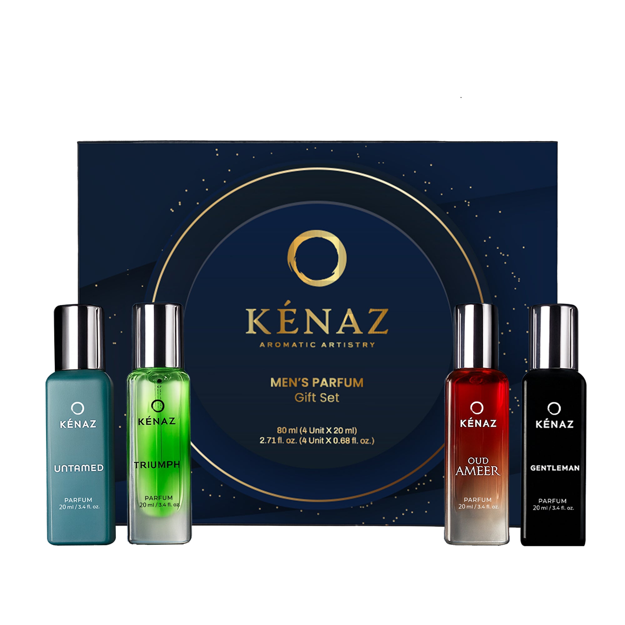 Buy Kenaz Men Perfume Gift Set | 4 Luxury Perfumes under ₹600 | 20% ...